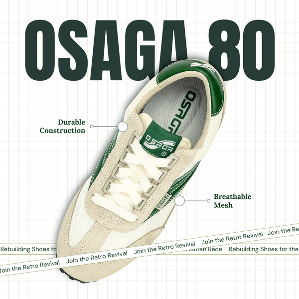 Osaga: Shoes for the Human Race | Retro Footwear #retrorevival